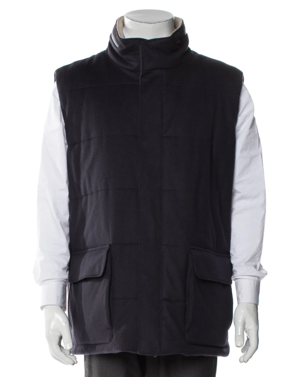 Loro Piana Quilted Voyager Vest (54) – The Cashmere Collection